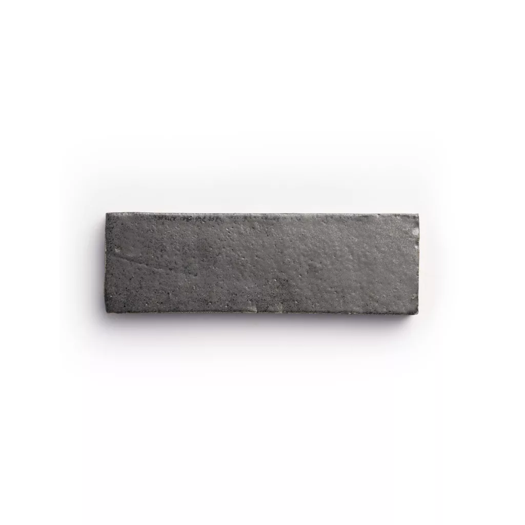 Black Zellige Tile | Carbone 2 x 6 | Paris Tile