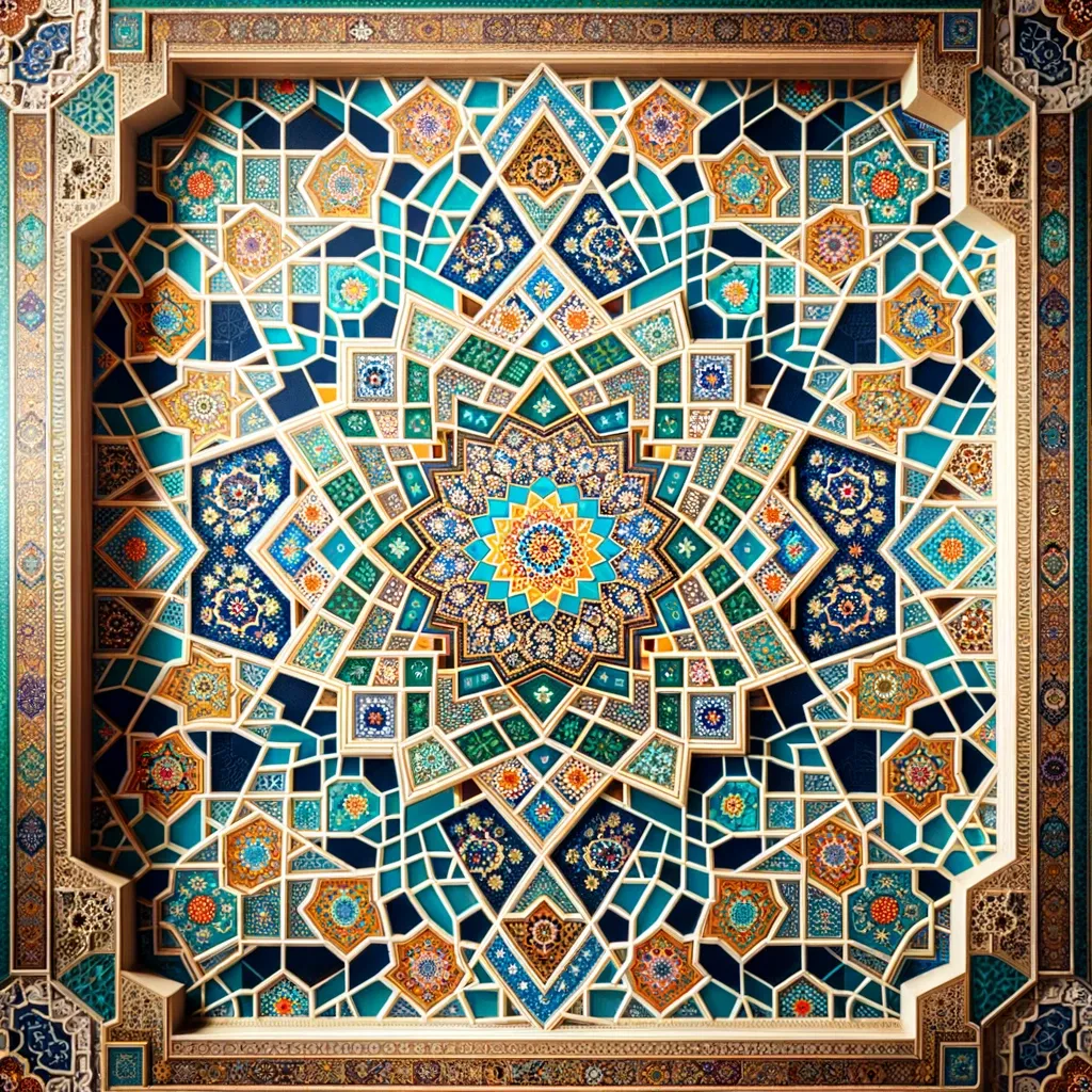 Islamic Geometric Patterns Paris Tile Islamic Geometric Patterns Paris Tile