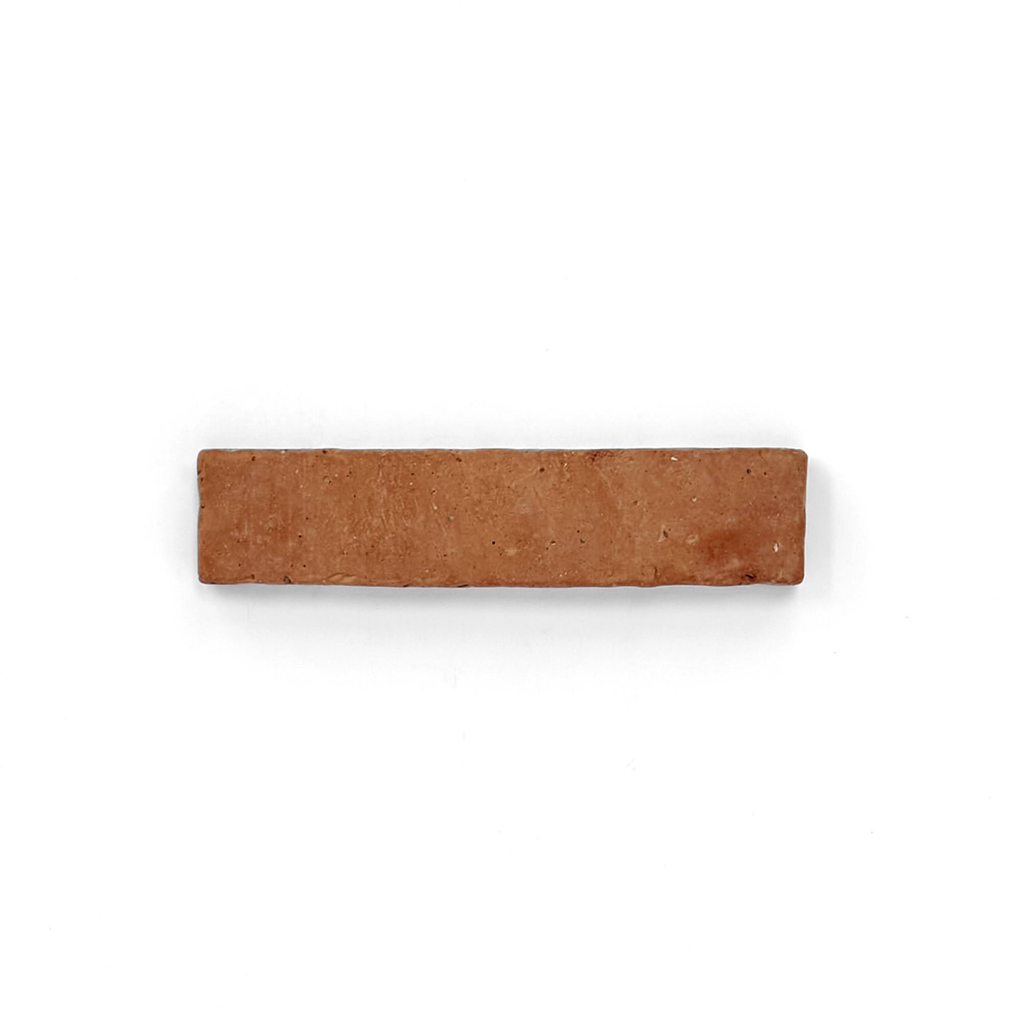 Sample - Moroccan Terracotta Rectangle Classic 2 x 9 | Paris Tile