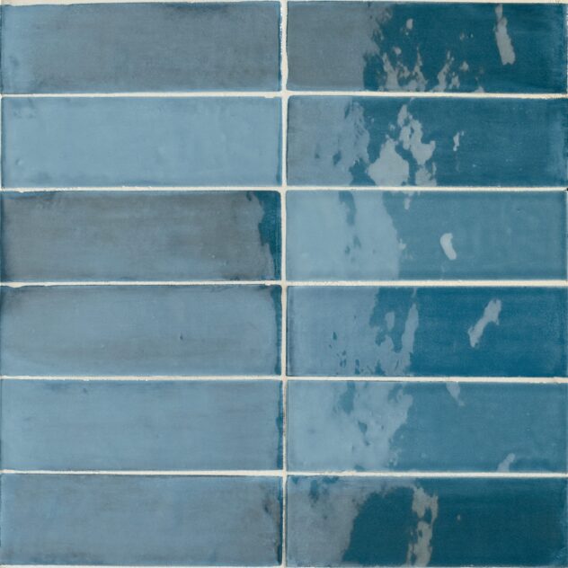 Italian Glazed Navy 2 x 6.5